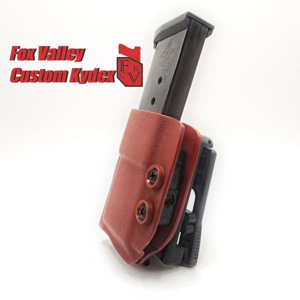1up Single Stack Pistol Mag Carrier – Fox Valley Custom Kydex