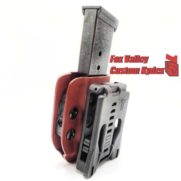 1up Single Stack Pistol Mag Carrier (3 Pack) – Fox Valley Custom Kydex